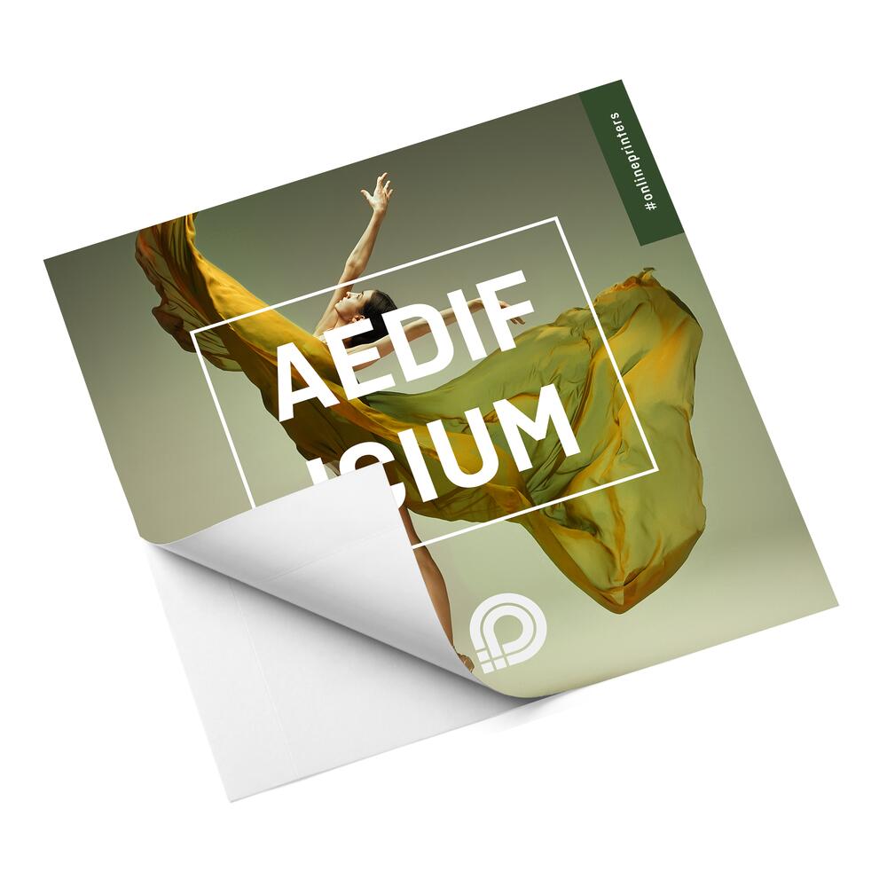 A3 Square Double Sided Stickers Printing | Onlineprinters