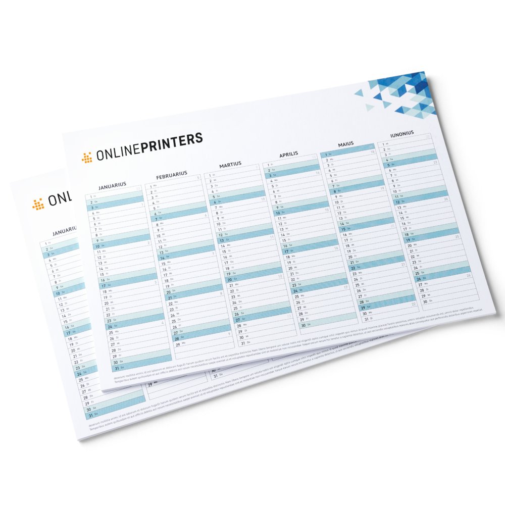 A4 Yearly Planners Printing- Free Delivery | Onlineprinters