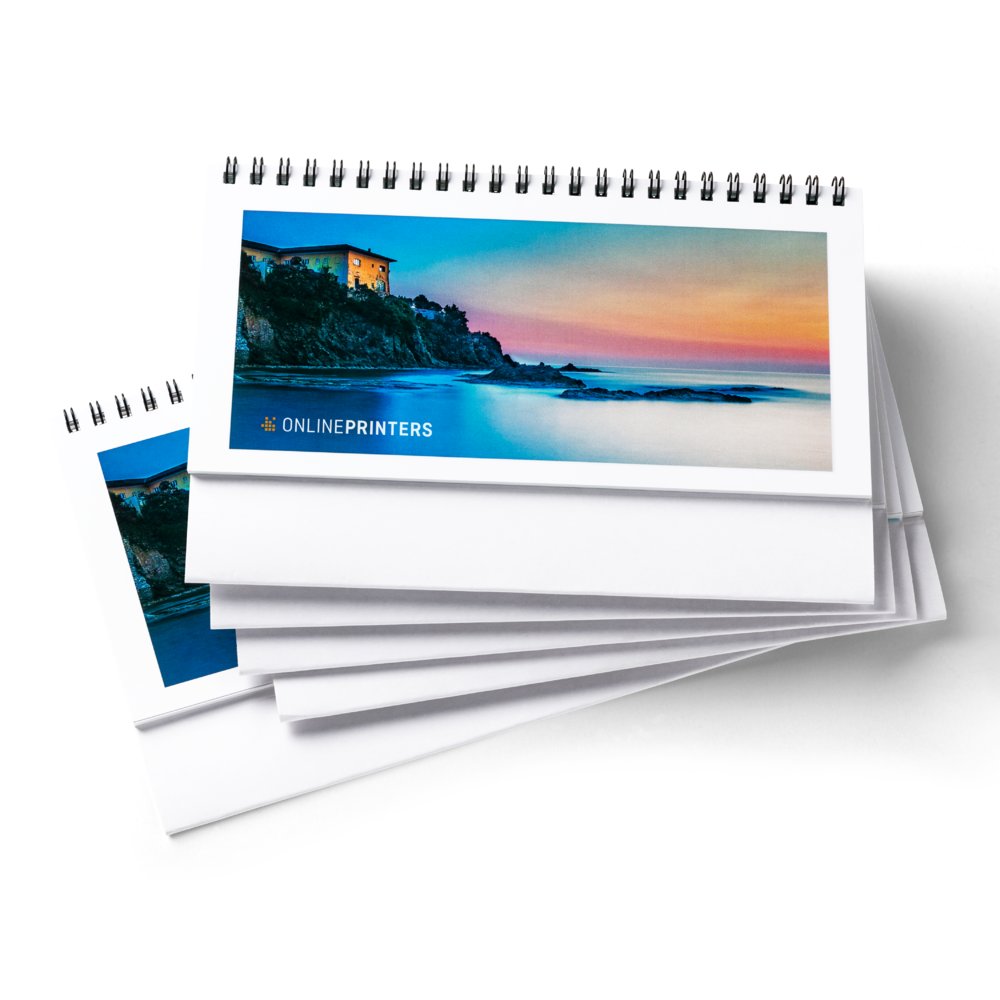 A4 Half Desktop Calendars Printing | Onlineprinters