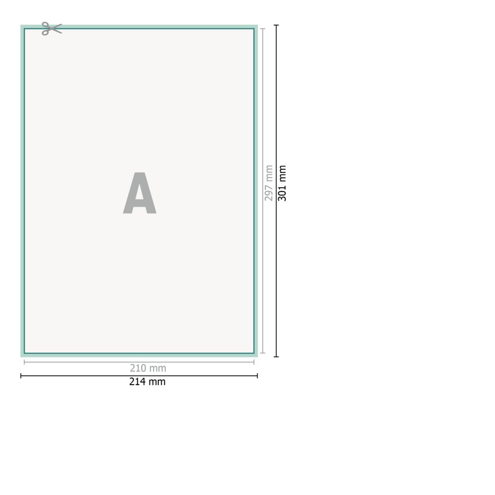 Certificates with special-effect colours, A4, A4 at Onlineprinters