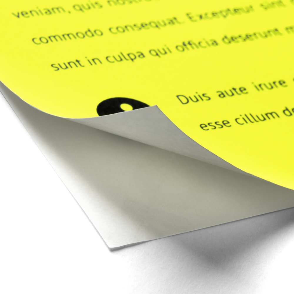 A8 Square Neon Stickers Printing - Free Delivery | Onlineprinters