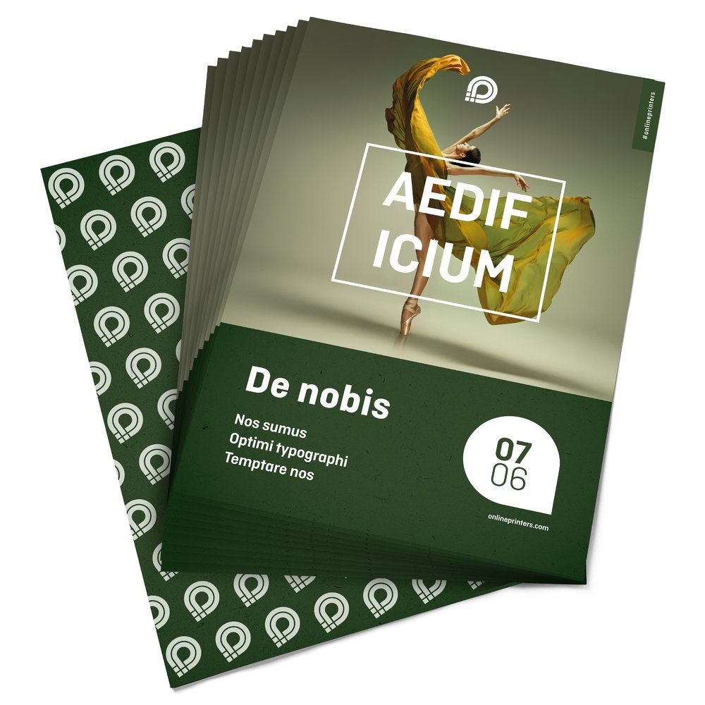 Posters, A4, printed on both sides, A4 at Onlineprinters