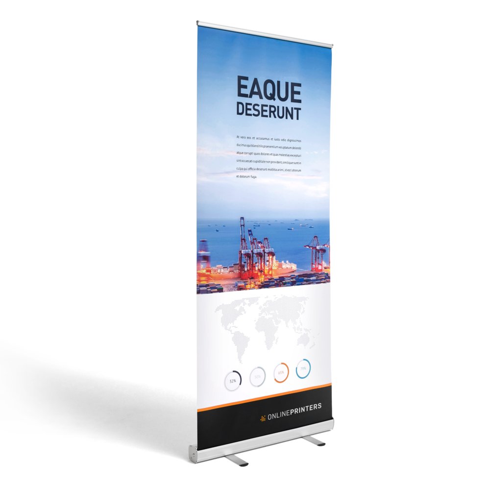 100x200cm Economy Roller Banner Printing | Onlineprinters