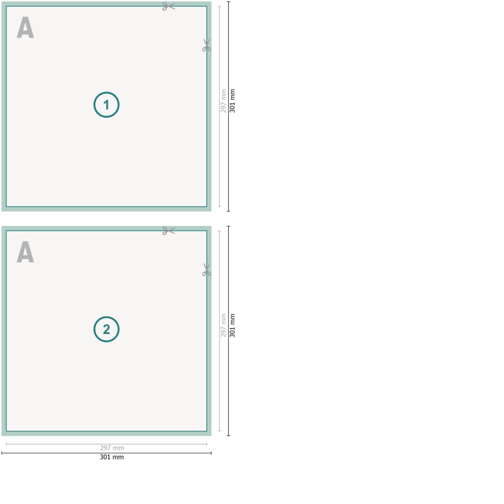 297mm Square Flyers Printing - Free Delivery | Onlineprinters