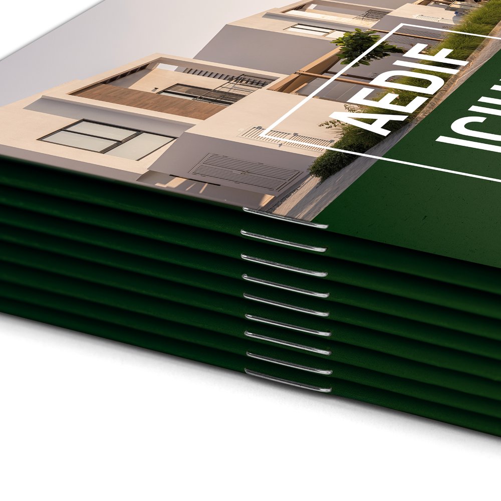 A4 Brochures Saddle Stitched Printing | Onlineprinters