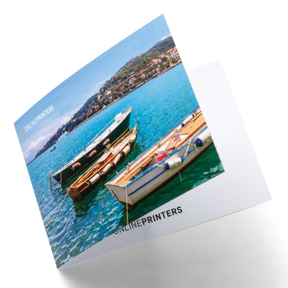 A5 Folded Cards Landscape Printing - Free Delivery | Onlineprinters