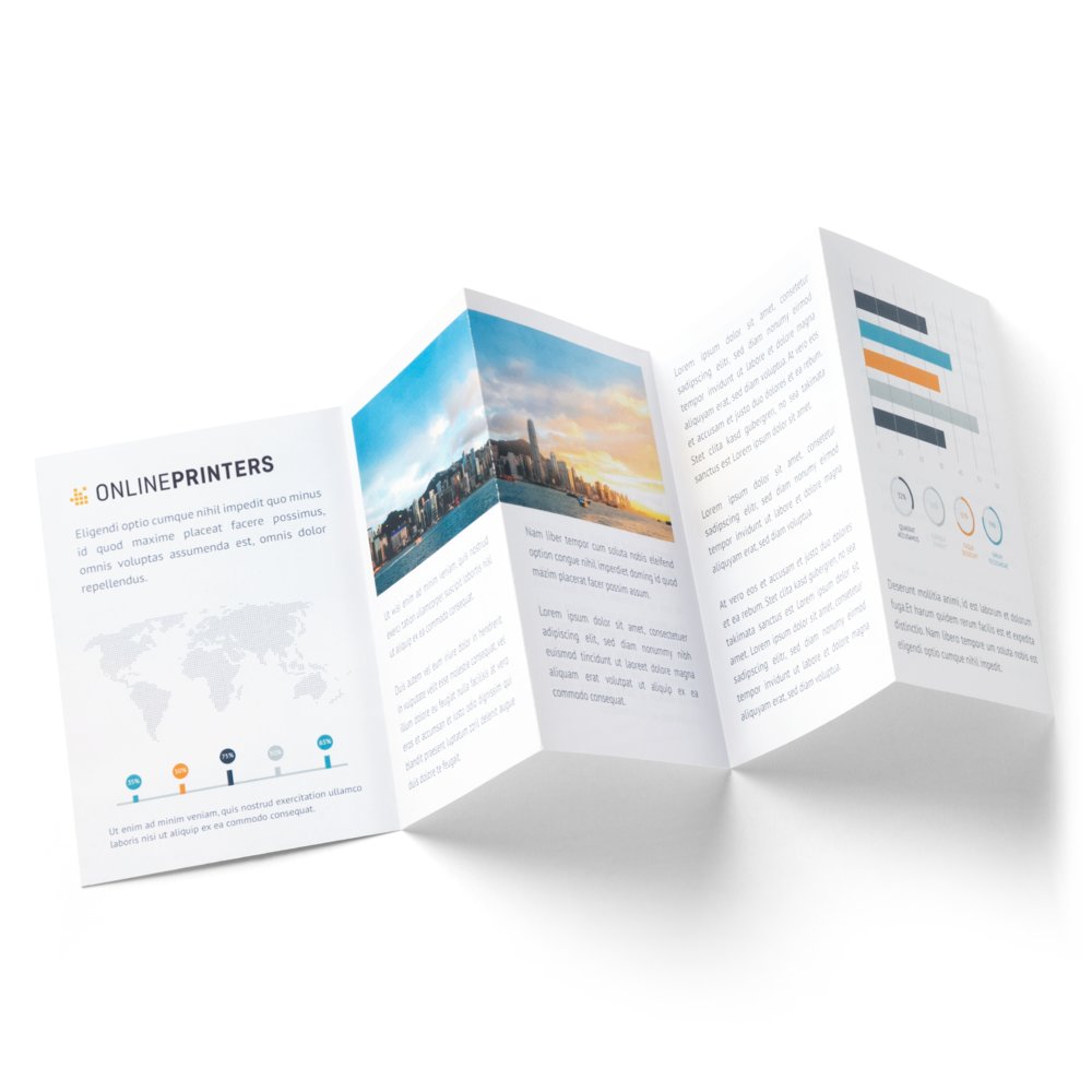 A5 Perforated Folded Leaflets Printing - Free Delivery | Onlineprinters
