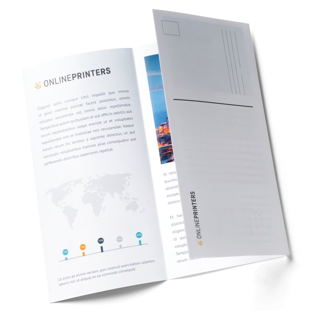 DL Perforated Folded Leaflets Printing - Free Delivery | Onlineprinters