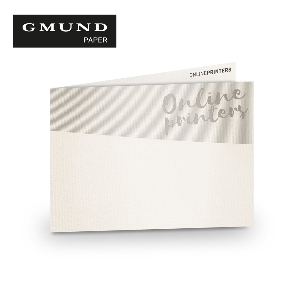 A6 Exclusive Folded Cards Landscape | Onlineprinters