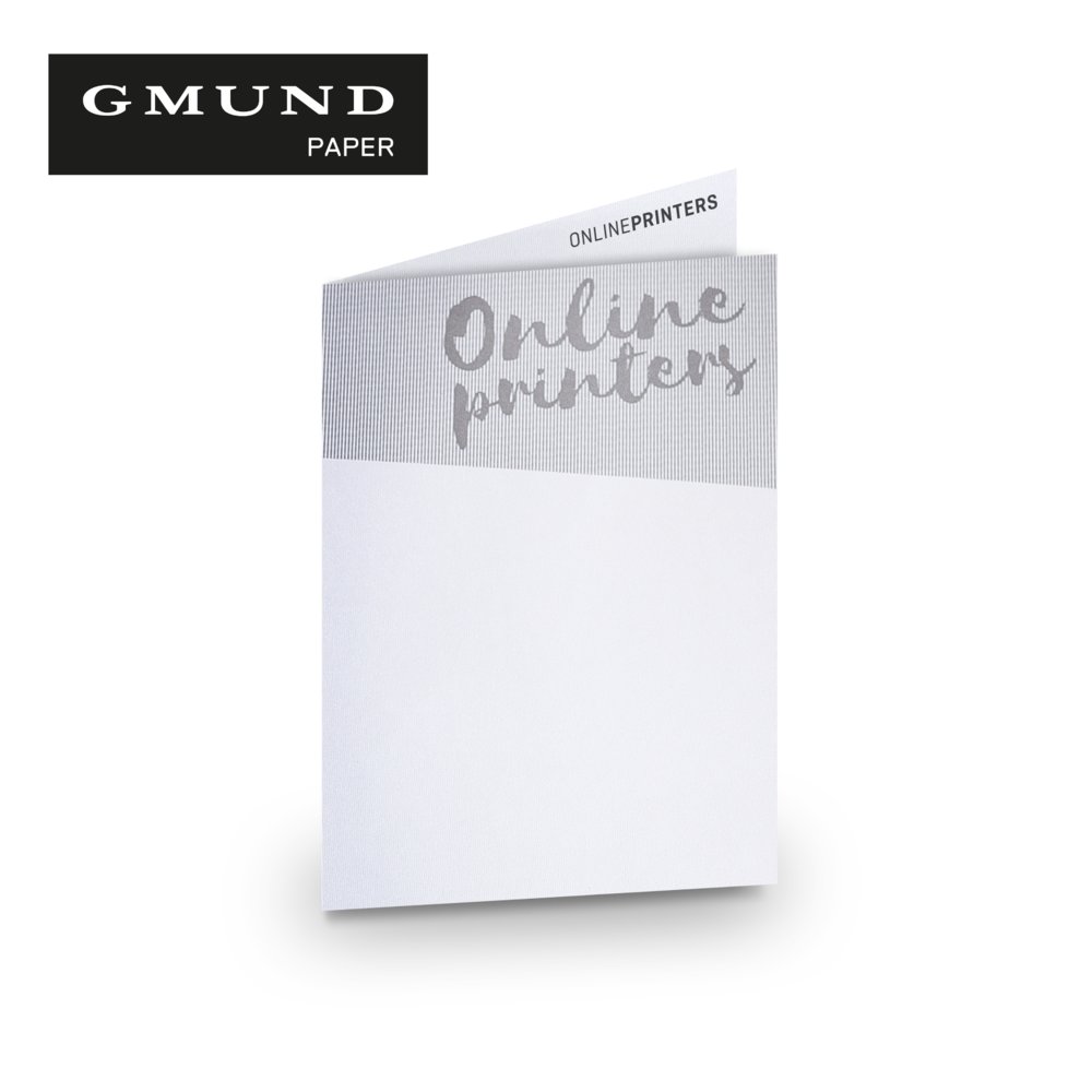 A5 Exclusive Folded Cards Portrait | Onlineprinters