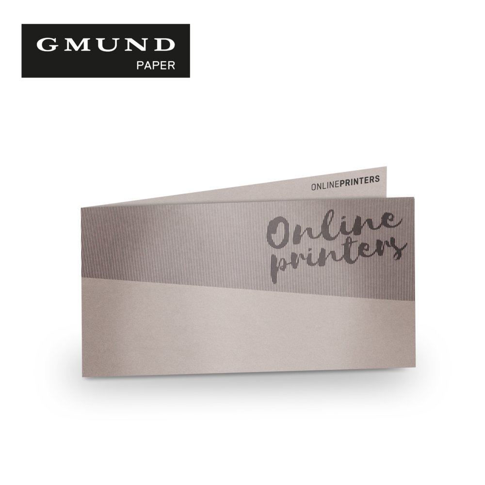 DL Exclusive Folded Cards Landscape | Onlineprinters