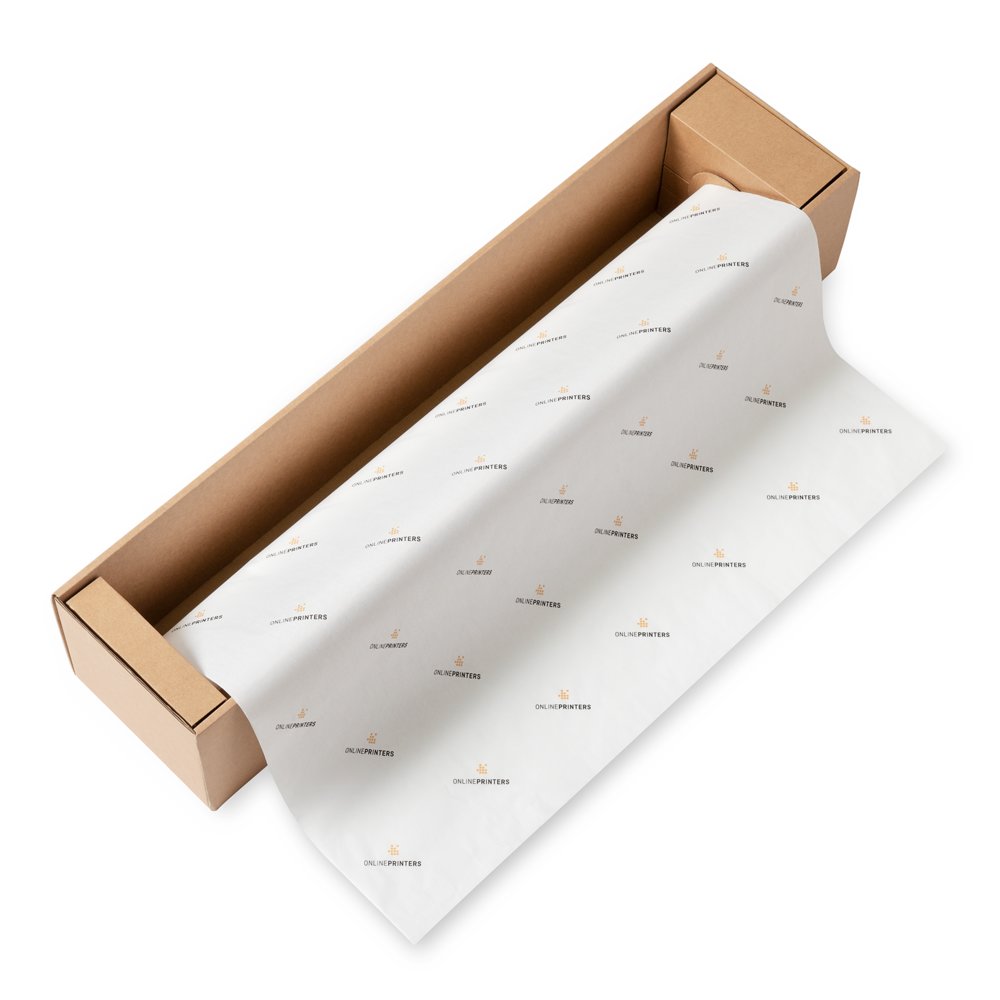 Silk paper on rolls, 4/0 colours, at Onlineprinters