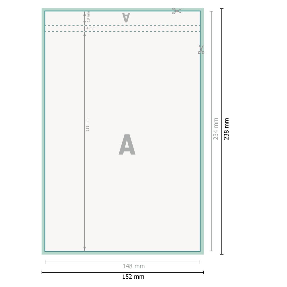 Notepads with cover, A5, portrait, A5 at Onlineprinters
