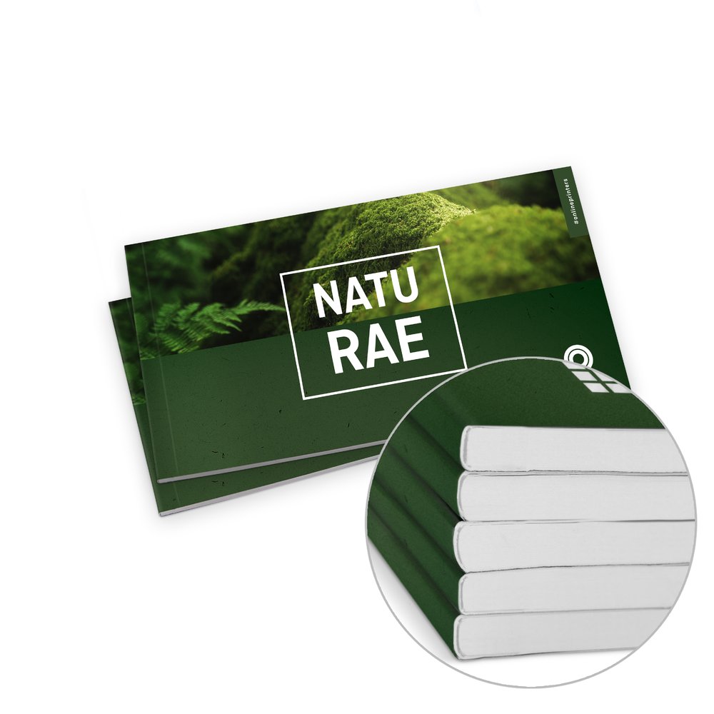 Catalogues, eco/natural paper, landscape, A5, A5 at Onlineprinters