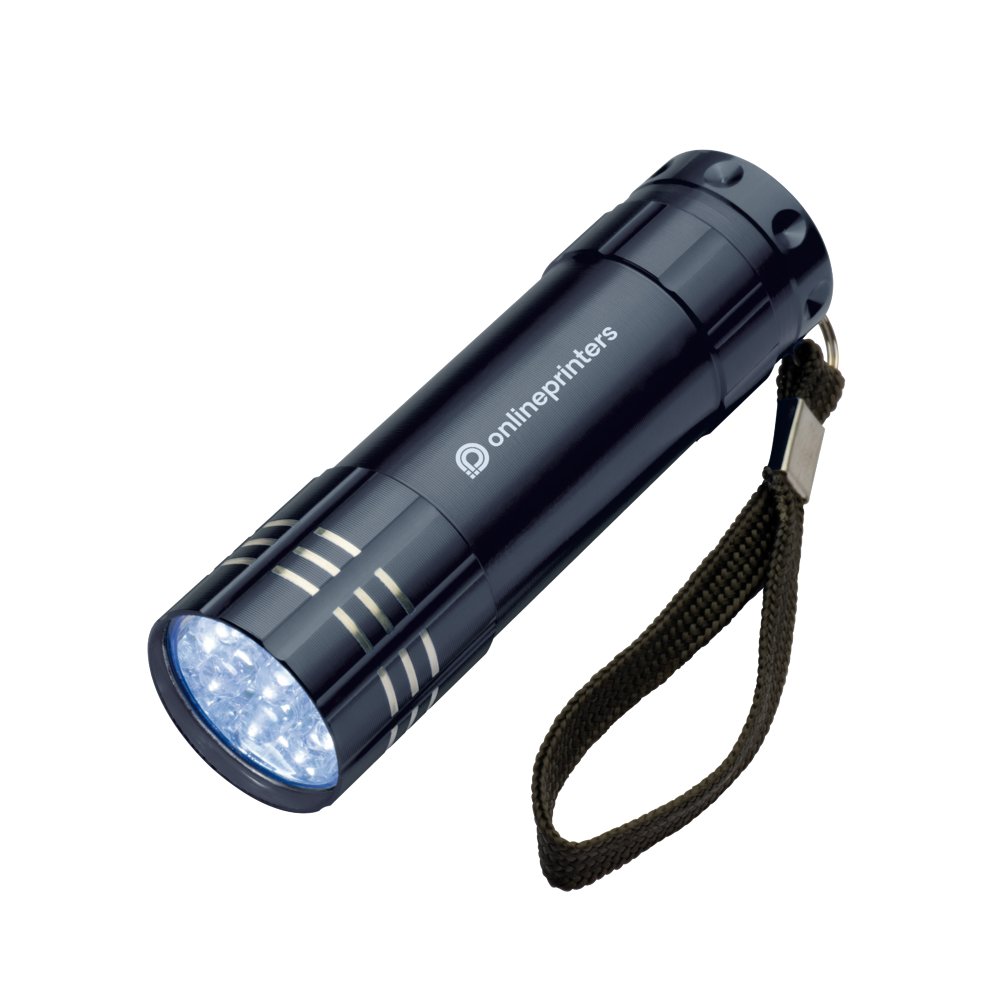 9 LED Metal torch Montargis - Customise & Engrave | Onlineprinters
