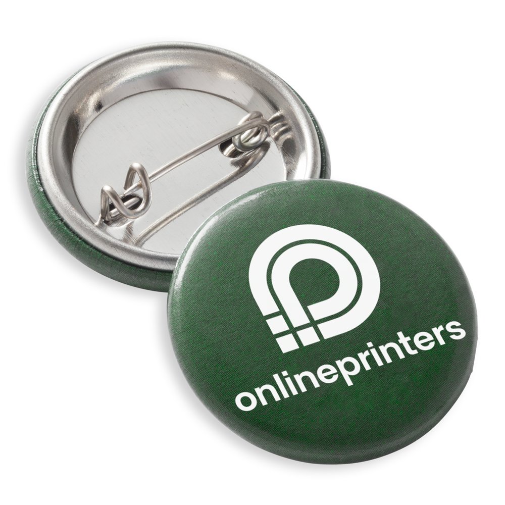 Pinback buttons, round, Ø 2.5 cm, Round at Onlineprinters