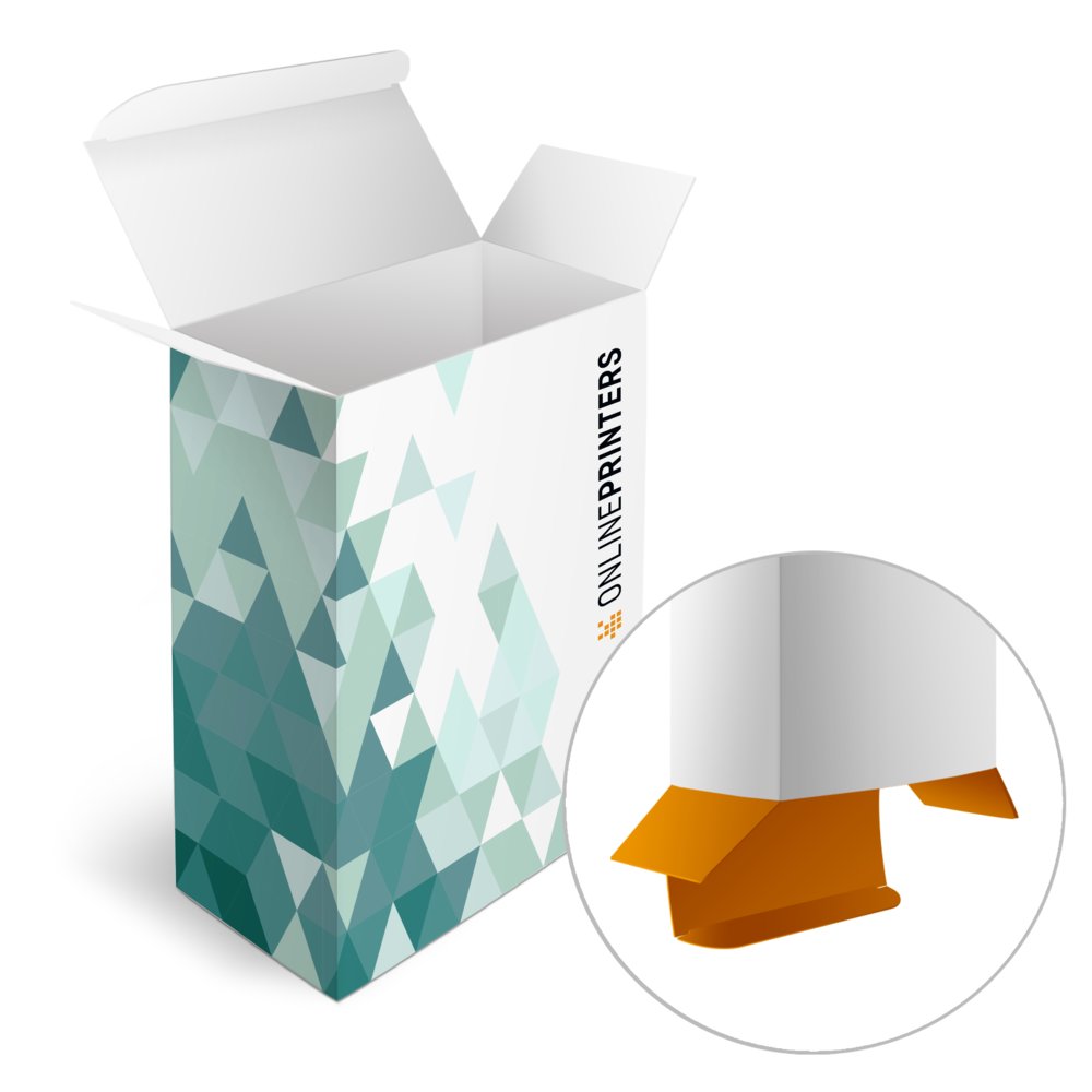 Straight tuck end boxes, free size specification at Onlineprinters