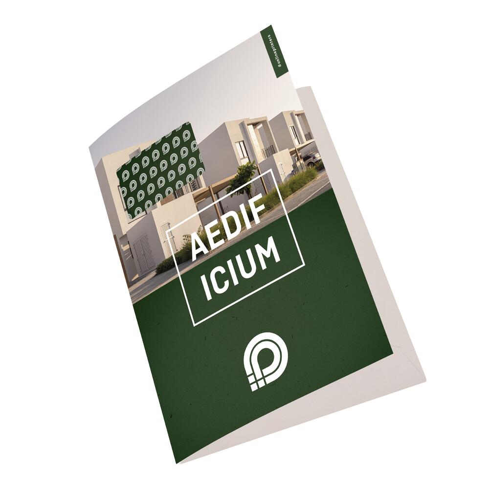 Folders with flaps and window, for A4, 4/4, up to A4 at Onlineprinters