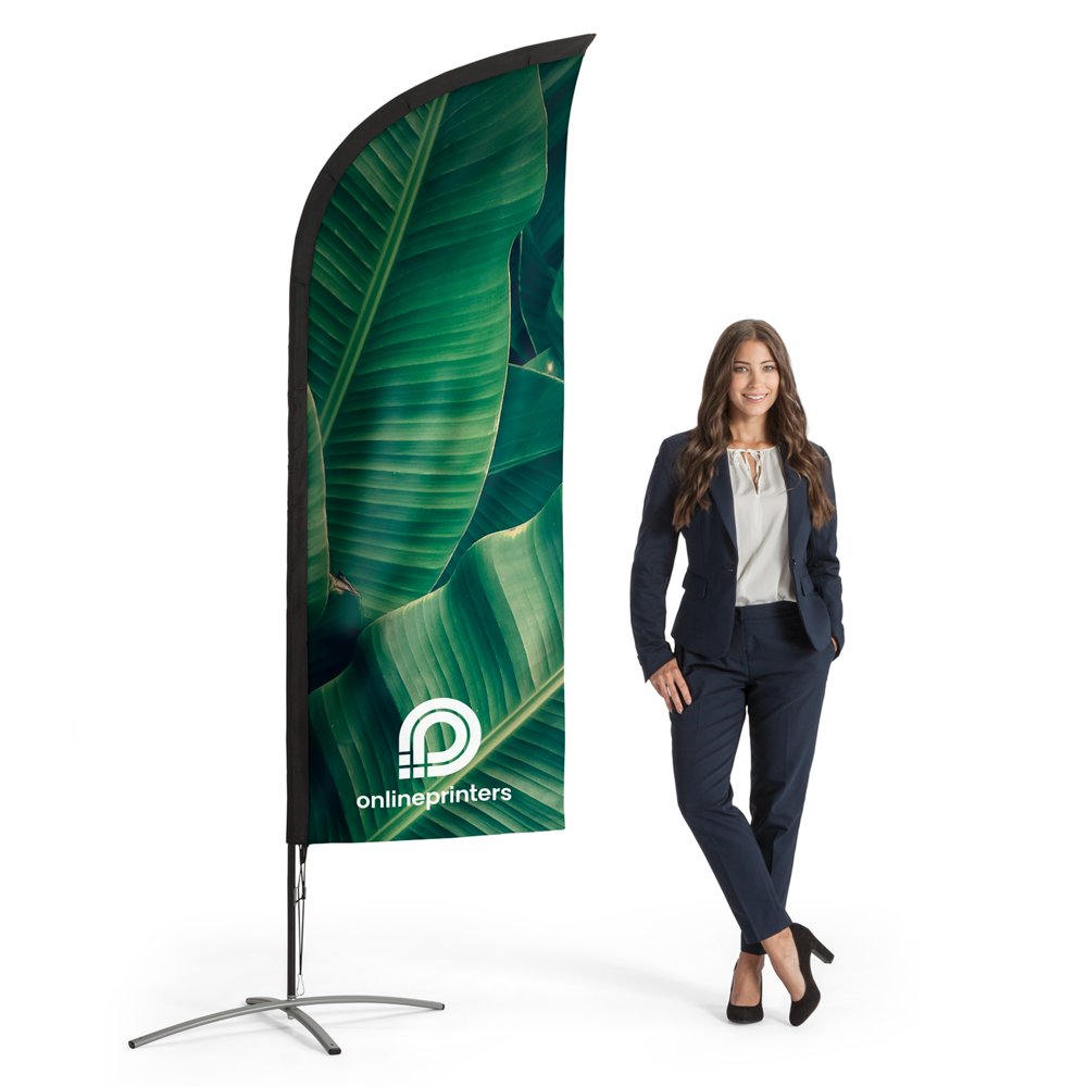 Wing Flag Size M Printing - Free Delivery | Onlineprinters