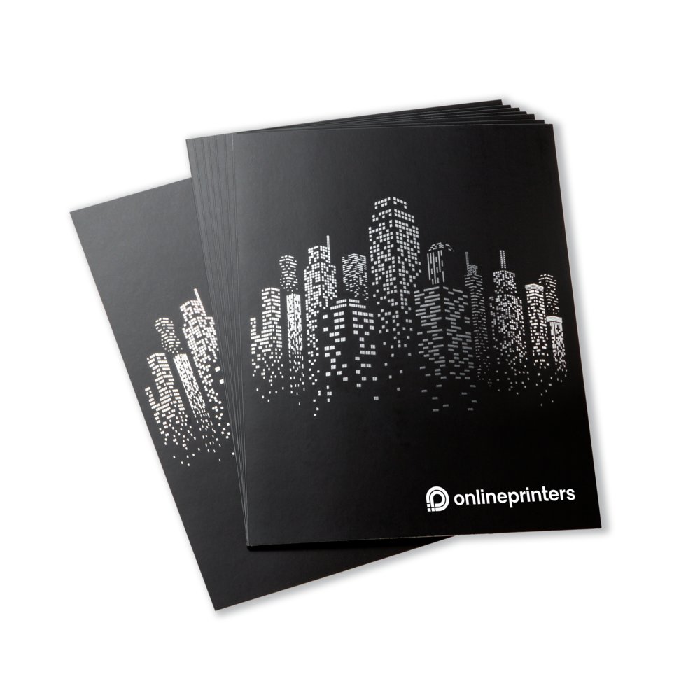 Flyers with spot hot foil stamping, DVD Cover, DVD cover at Onlineprinters