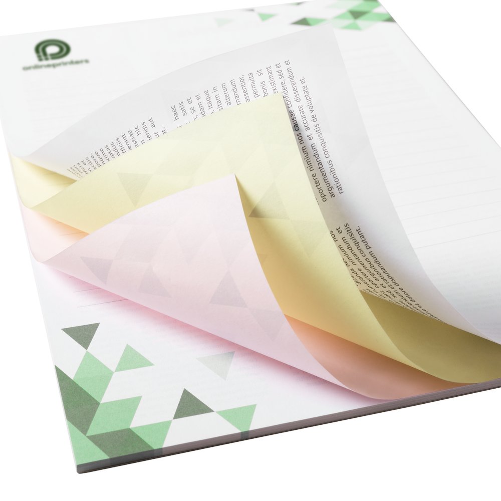 NCR pads, landscape, A3, A3 at Onlineprinters