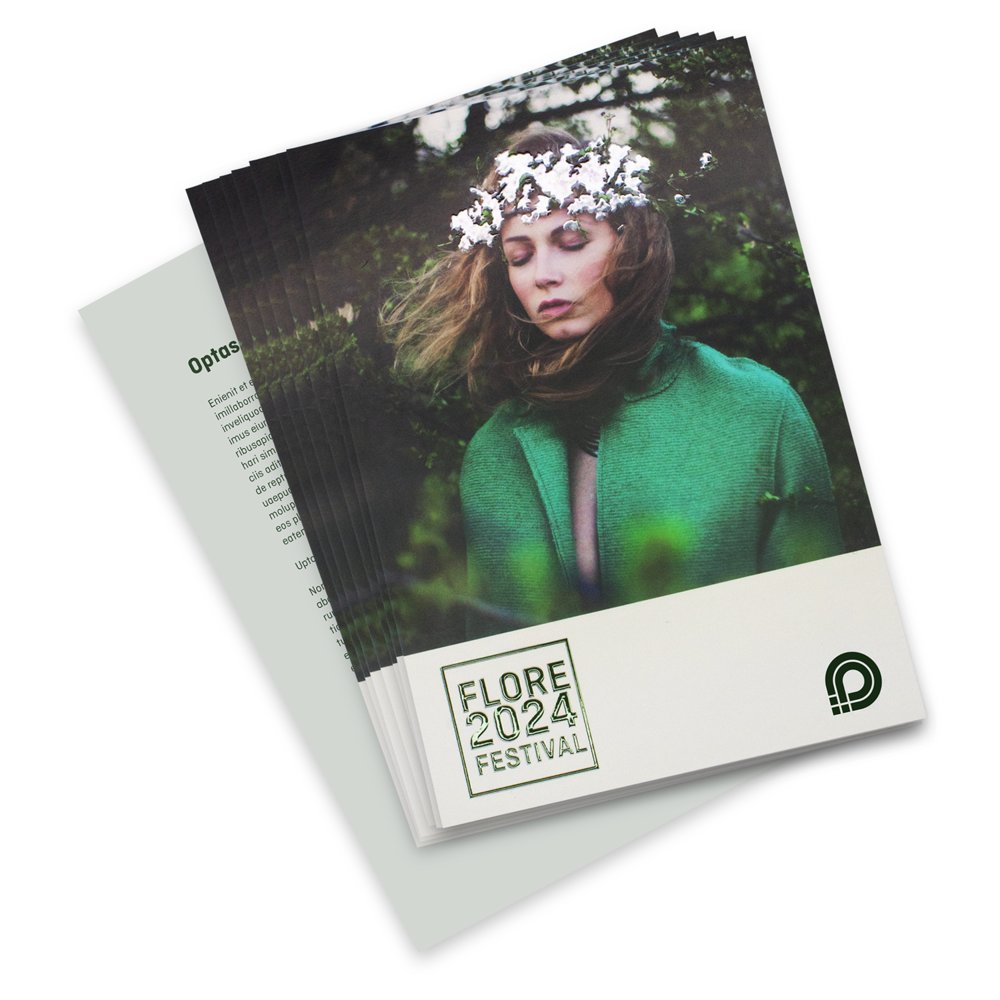 Postcards with spot relief varnish, DVD Cover, DVD cover at Onlineprinters