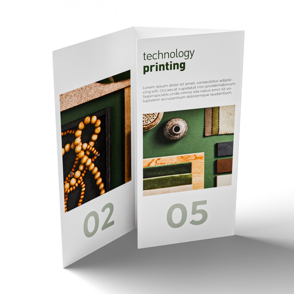 DL Perforated Folded Leaflets Printing - Free Delivery | Onlineprinters