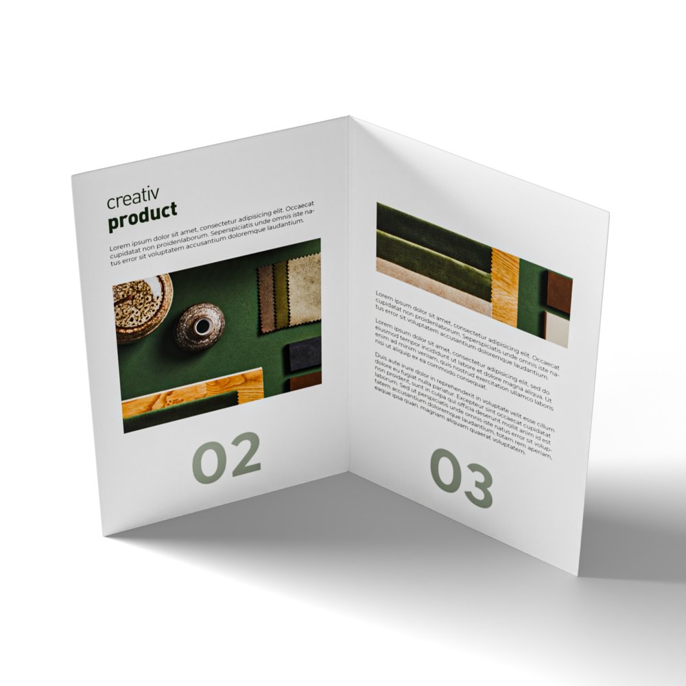 A4 Folded Leaflets Portrait Printing - Free Delivery | Onlineprinters