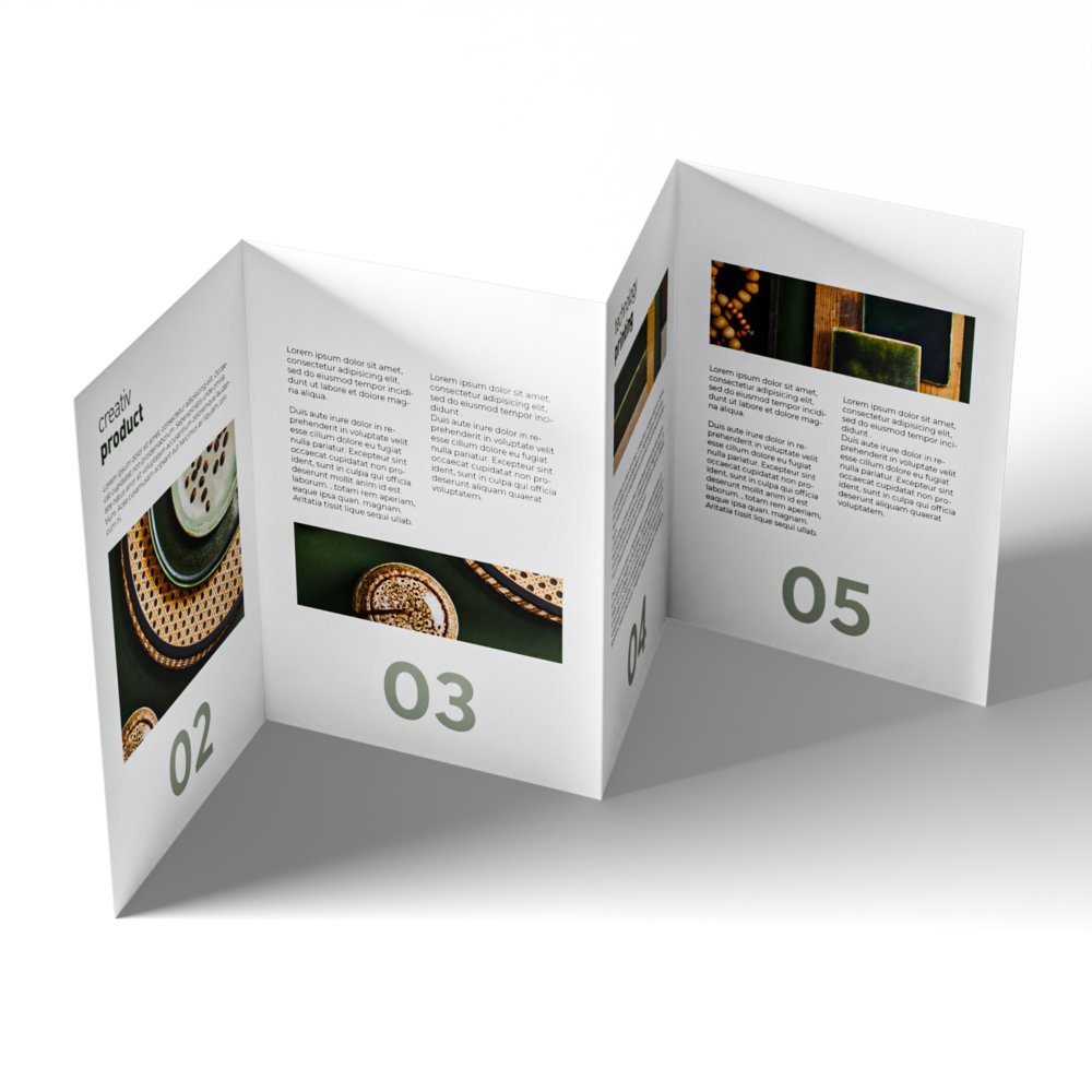 A4 Folded Leaflets Portrait Printing - Free Delivery | Onlineprinters