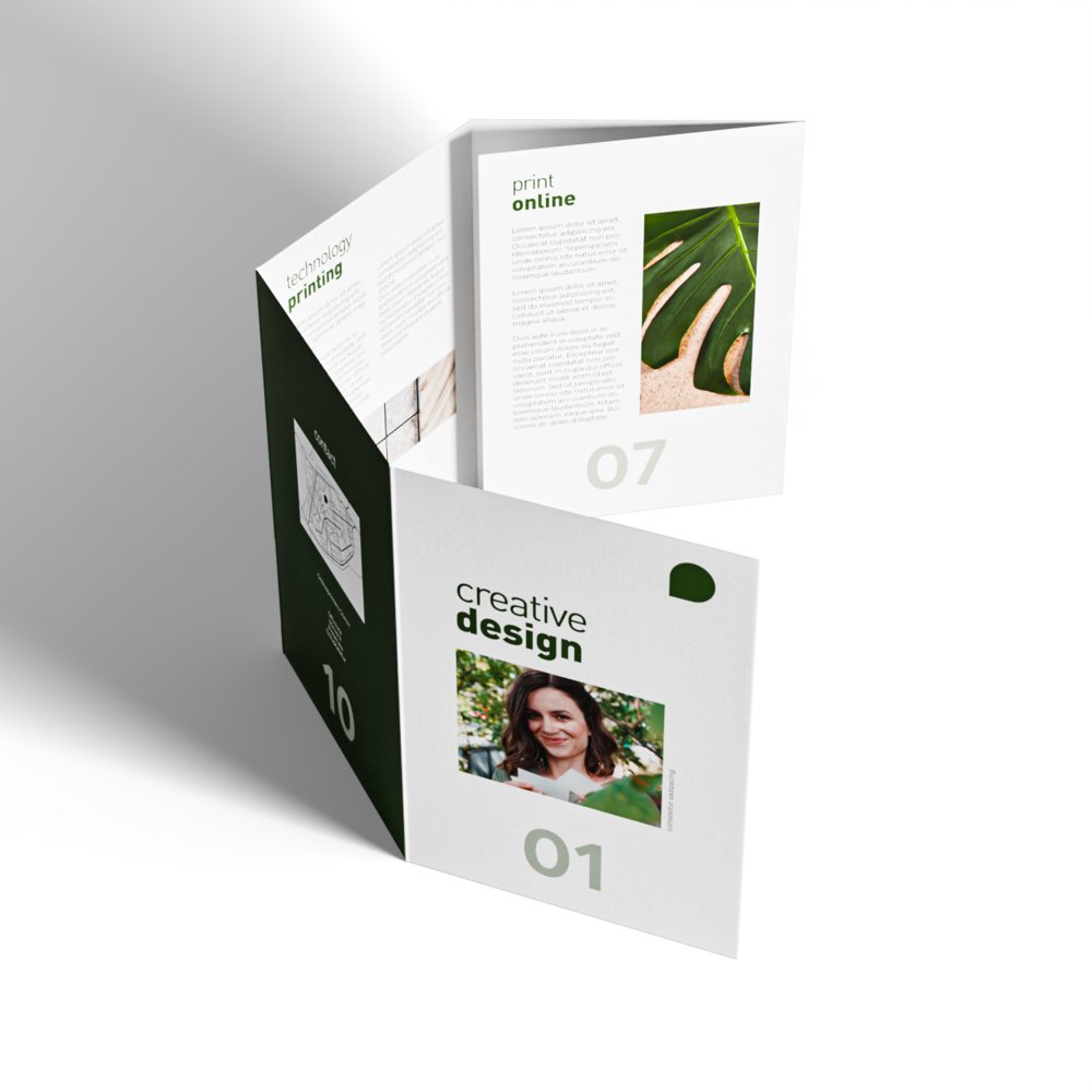 A4 Folded Leaflets Portrait Printing - Free Delivery | Onlineprinters