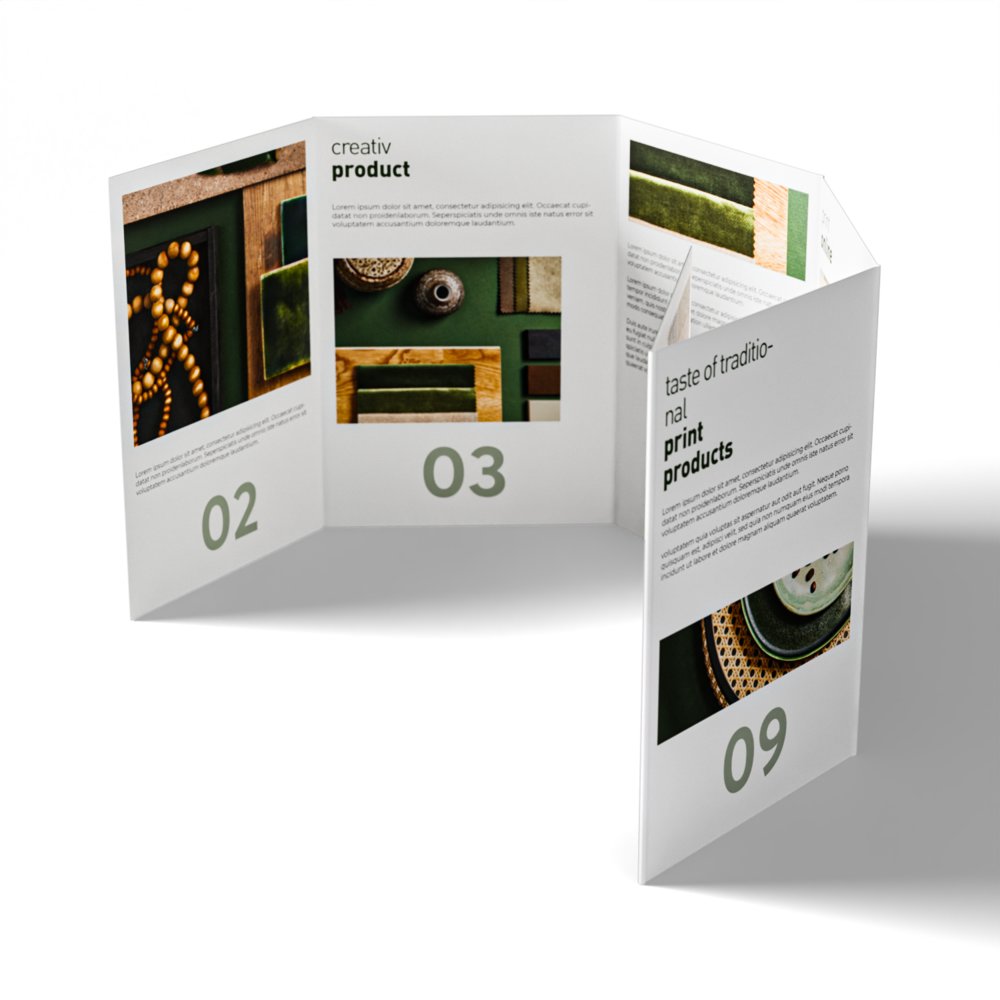 A4 Folded Leaflets Portrait Printing - Free Delivery | Onlineprinters