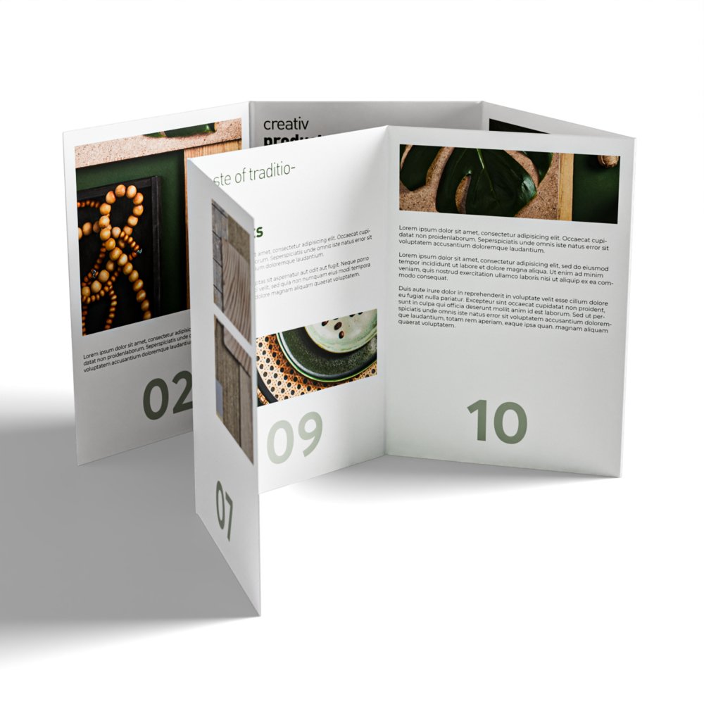 A4 Folded Leaflets Portrait Printing - Free Delivery | Onlineprinters