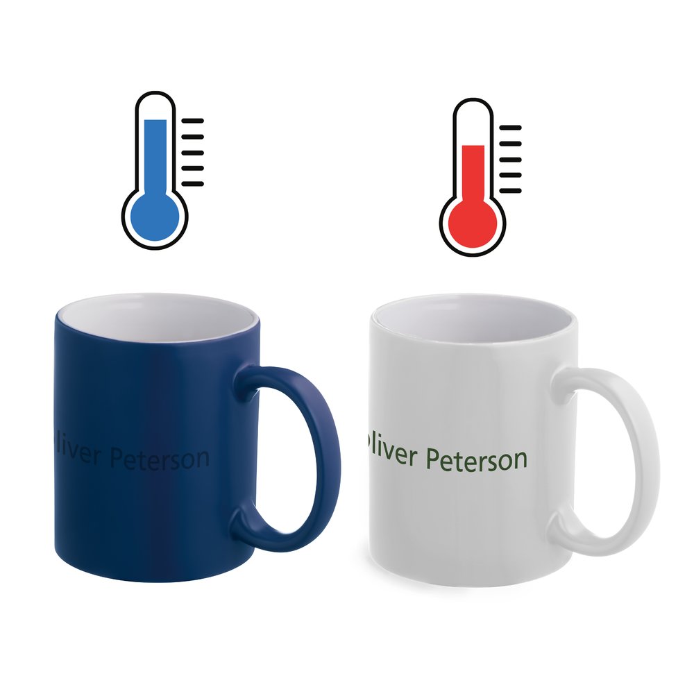Colour-changing sublimation mug Sirmione with desired names, at ...