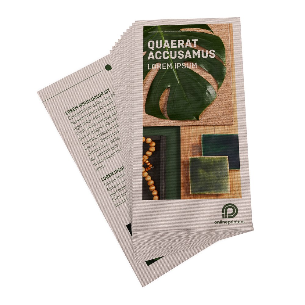 Flyers & Leaflets, DL, printed on both sides, DL at Onlineprinters