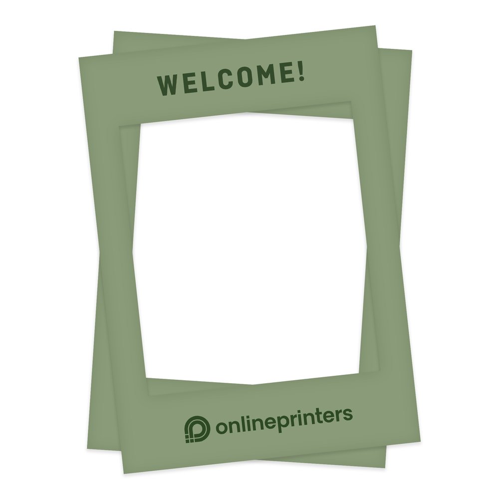 Selfie frame, A0, printed on both sides, A0 at Onlineprinters