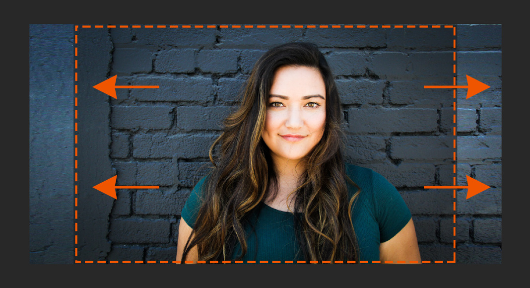 Content-aware scaling of images in Photoshop