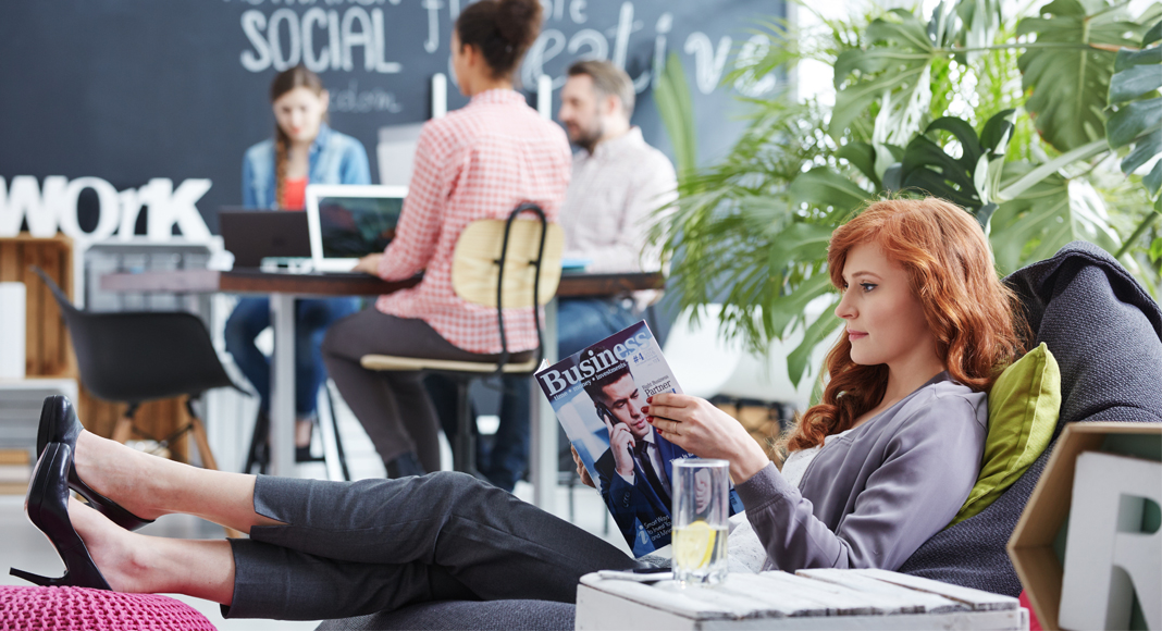 A company newspaper for employees